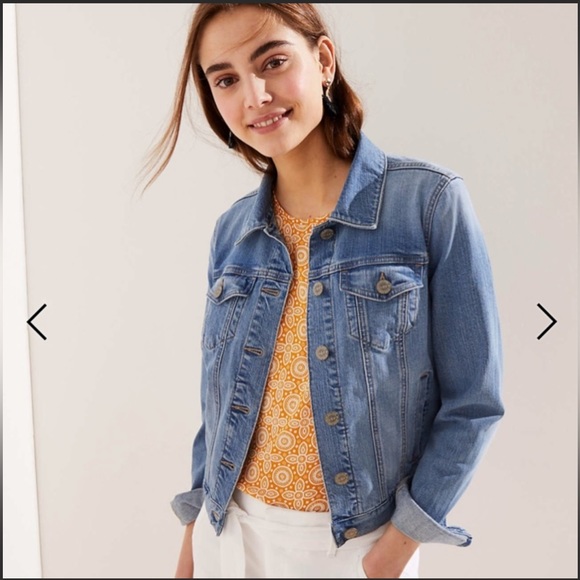 LOFT | Jackets & Coats | Loft Stretch Denim Jacket | Poshmark